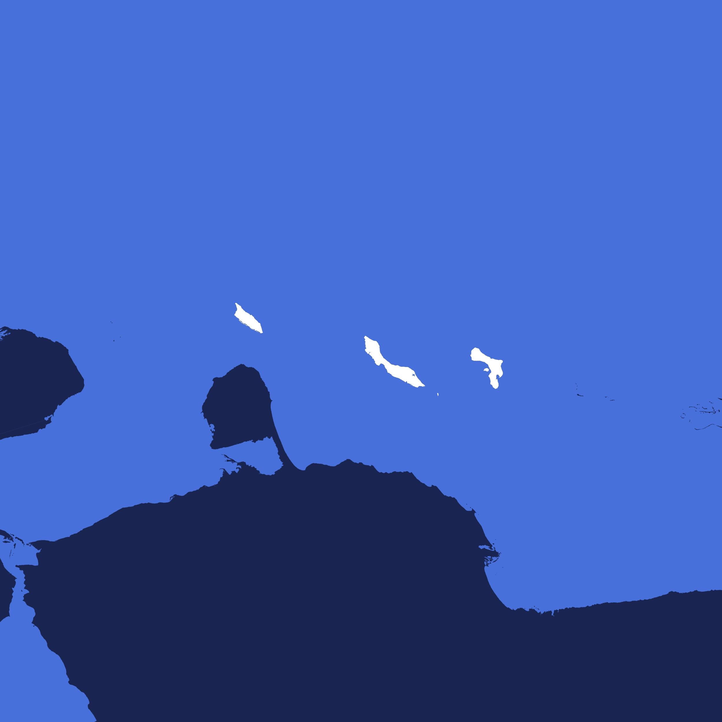 ABC Islands – Caribbean Map Art